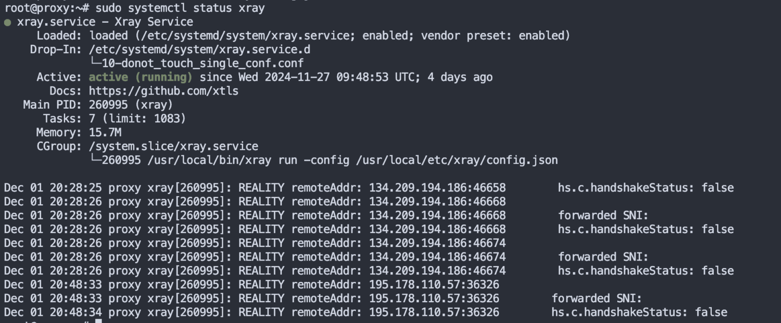 VPN VLESS с XTLS-Reality настройка - Lyucean